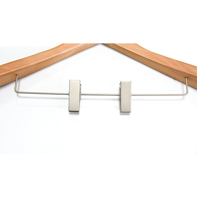 Buy Wholesale China Custom Hanger Wide Shoulders Hanger Natural Wood ...