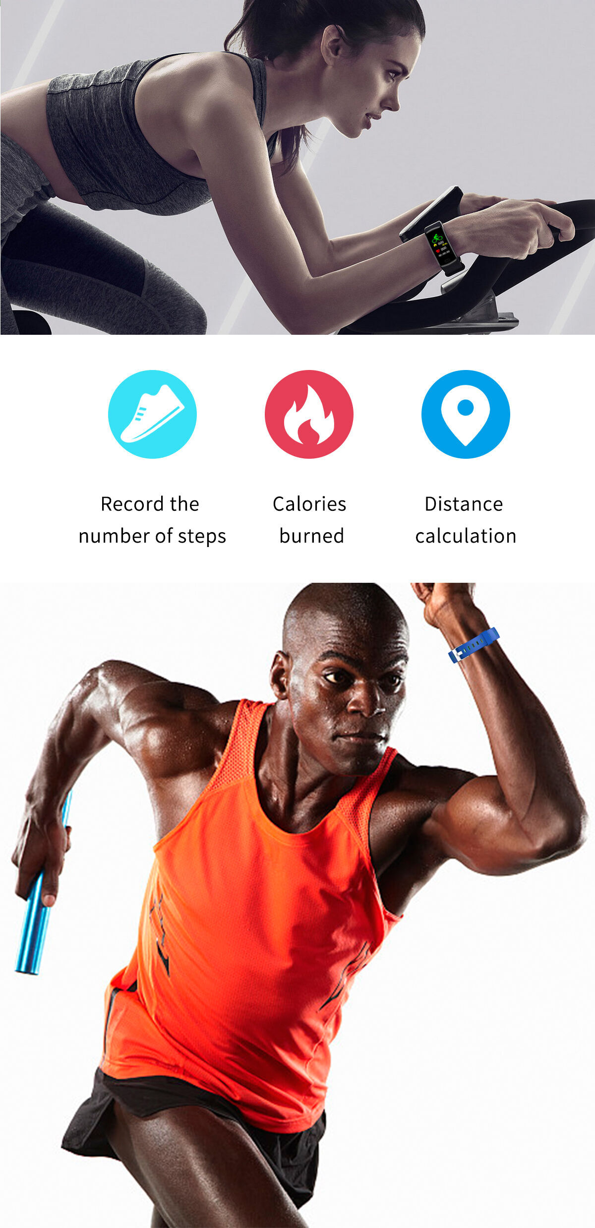 High Quality Smart Bracelet H01c Blood Pressure Health Ip67 Fitness ...