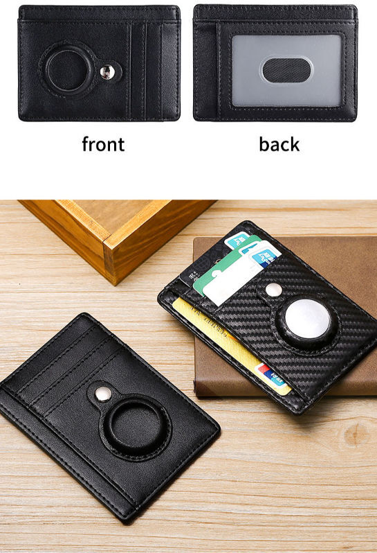 Buy Wholesale China Card Wallets, Custom Logo Color Microfiber Leather ...