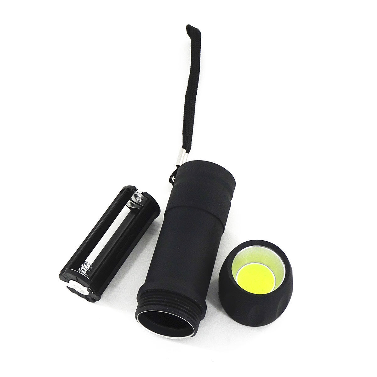 Buy Wholesale China Wholesale Plastic Rubber Coated 9led Flashlight For ...