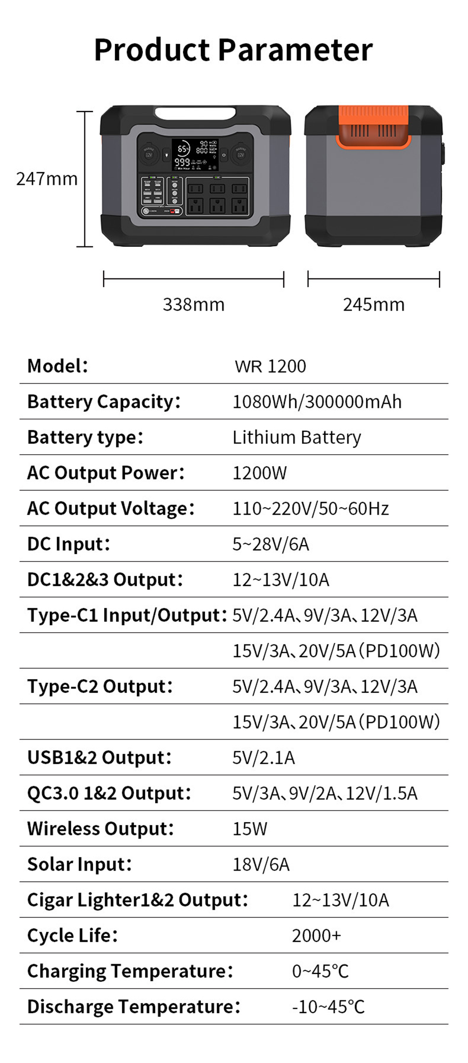 Buy Wholesale China Official Flagship Store Lifepo4 Battery 12v 1080wh ...