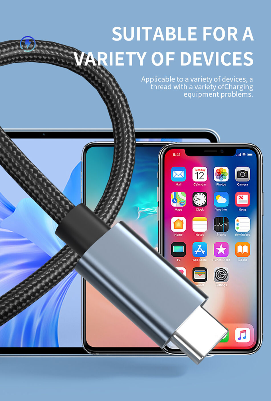 Buy Wholesale China Best Sellers Built In E-mark Chip Usb C Cable 1m ...