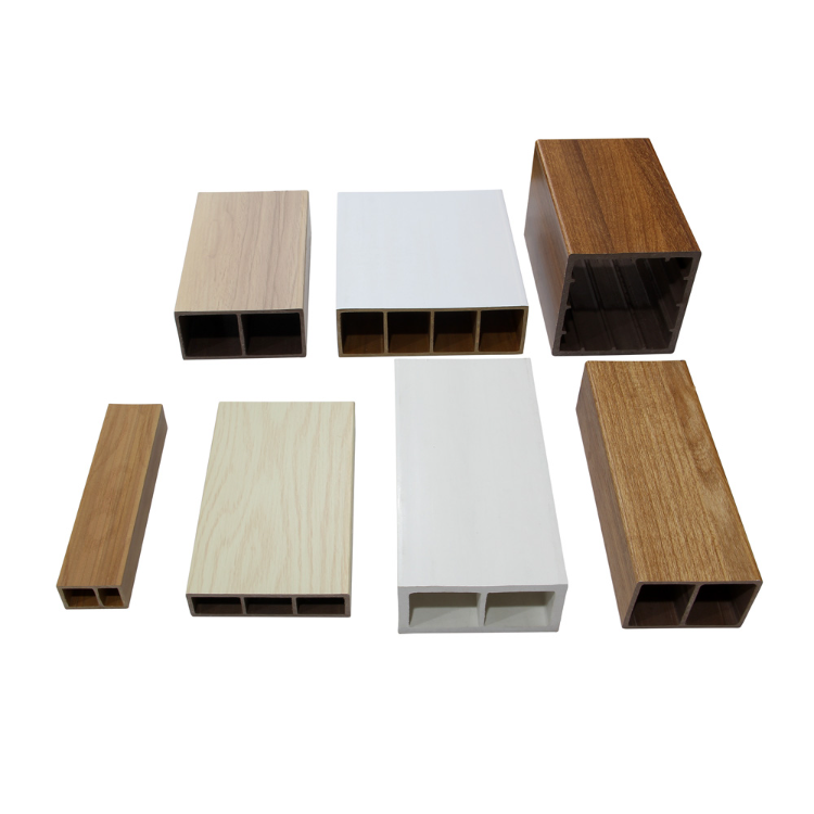 Buy Wholesale China Pvc Wood Plastic Wpc Timber Tube For Interior Wall ...