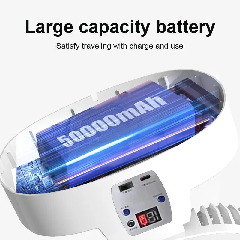 Rechargeable Mini Powered Solar Fan For Outdoor Camping - China ...