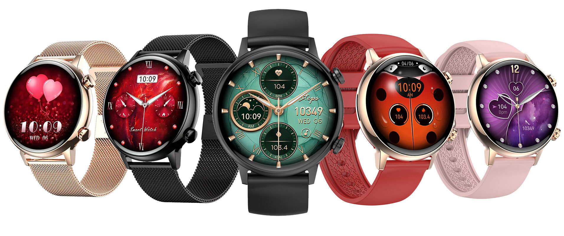 Wholesale Multicolor Amoled Screen Smart Watch Bracelet Ce Rohs ...