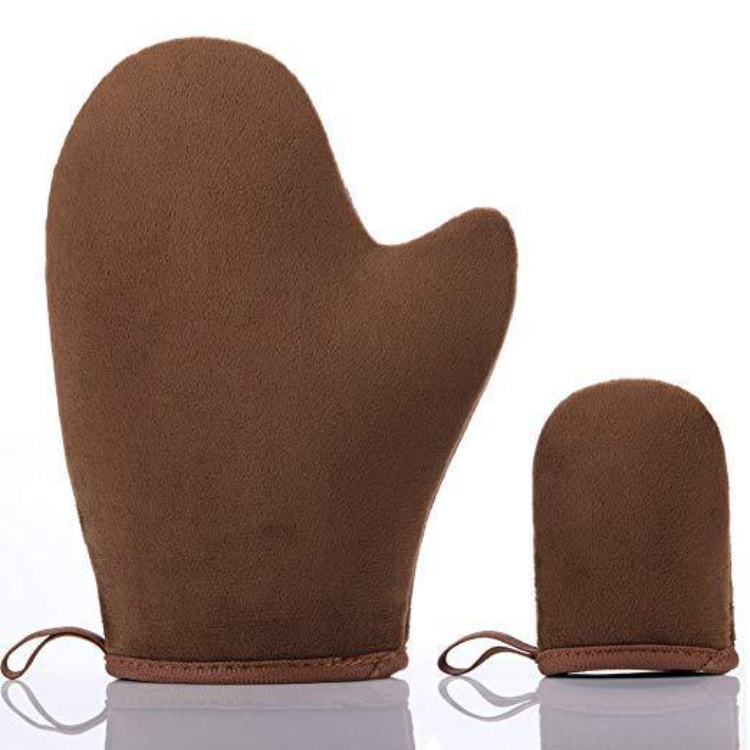Custom Sponge Flocking Sunscreen Tanning Oil Applicator Glove Self ...