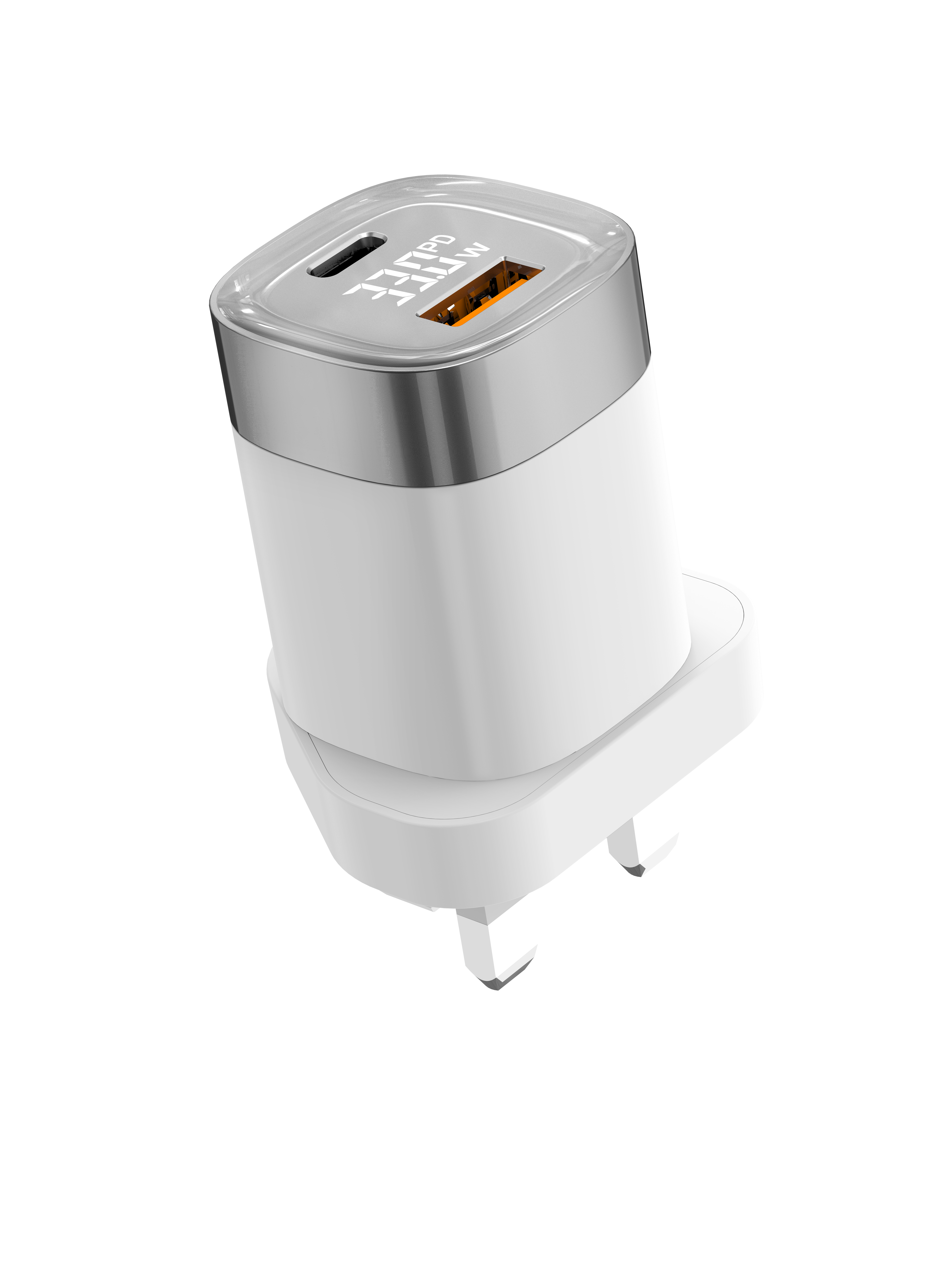 Oem/ Odm Dual Usb-c Port 33w Power Adapter With Usb-c Cable High ...