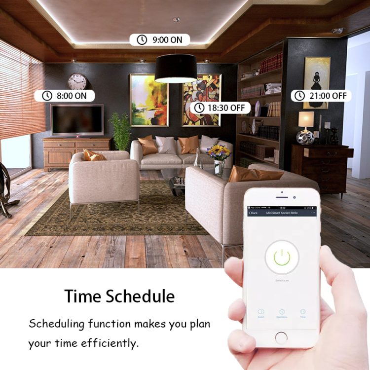 Alexa Homekit Smart Wifi Power Us Standard Household Socket Receptacle ...