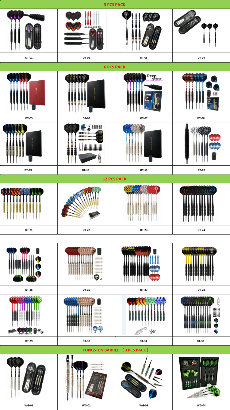 Buy Wholesale China Steel Tip Darts Set 22 Grams With Aluminum Dart ...