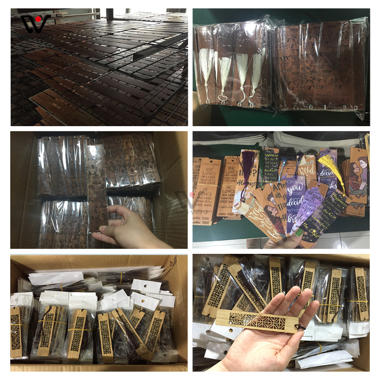 Handcrafted Cute Gift Souvenir Bookmarks Book Mark Custom Animal Wood ...