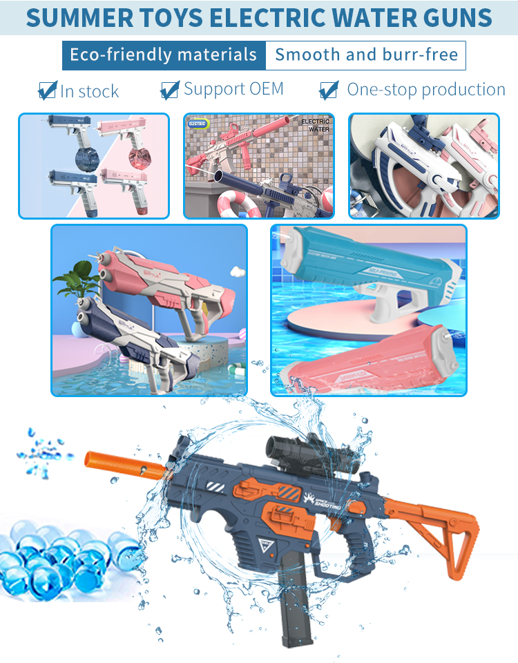 Handa Low Price Water Gun Manufacture Custom Logo Summer Toys Battery ...