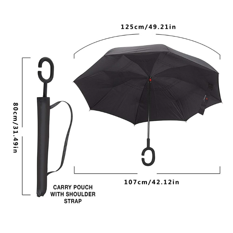 Buy Wholesale China Colorful Automatic Reverse Folding Umbrella Man ...