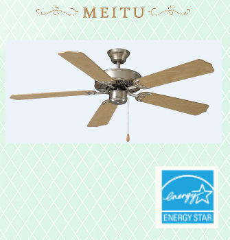 Buy Wholesale China 52" Ceiling Fan With 5 Mdf Blades, Pull Chain ...