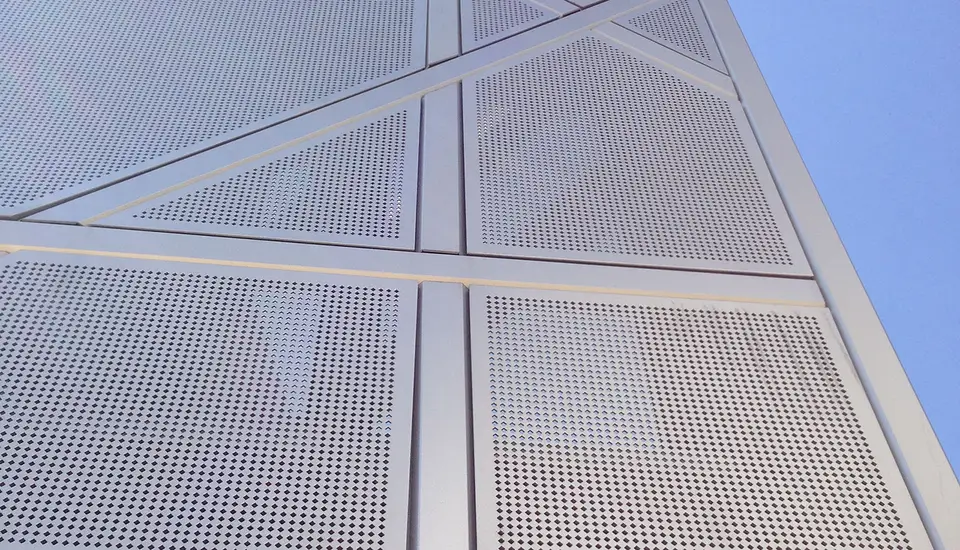 Buy Wholesale China Best Price Pvdf Perforated Metal Mesh For Curtain ...