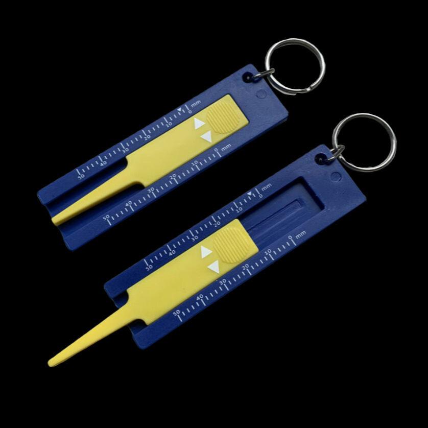 Buy Wholesale China Mini Car Tire Pressure Gauge Keychain Measuring ...