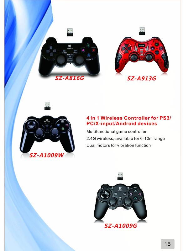 Buy Wholesale China Shenzhen Factory Usb 2.4g Wireless Joystick Support ...