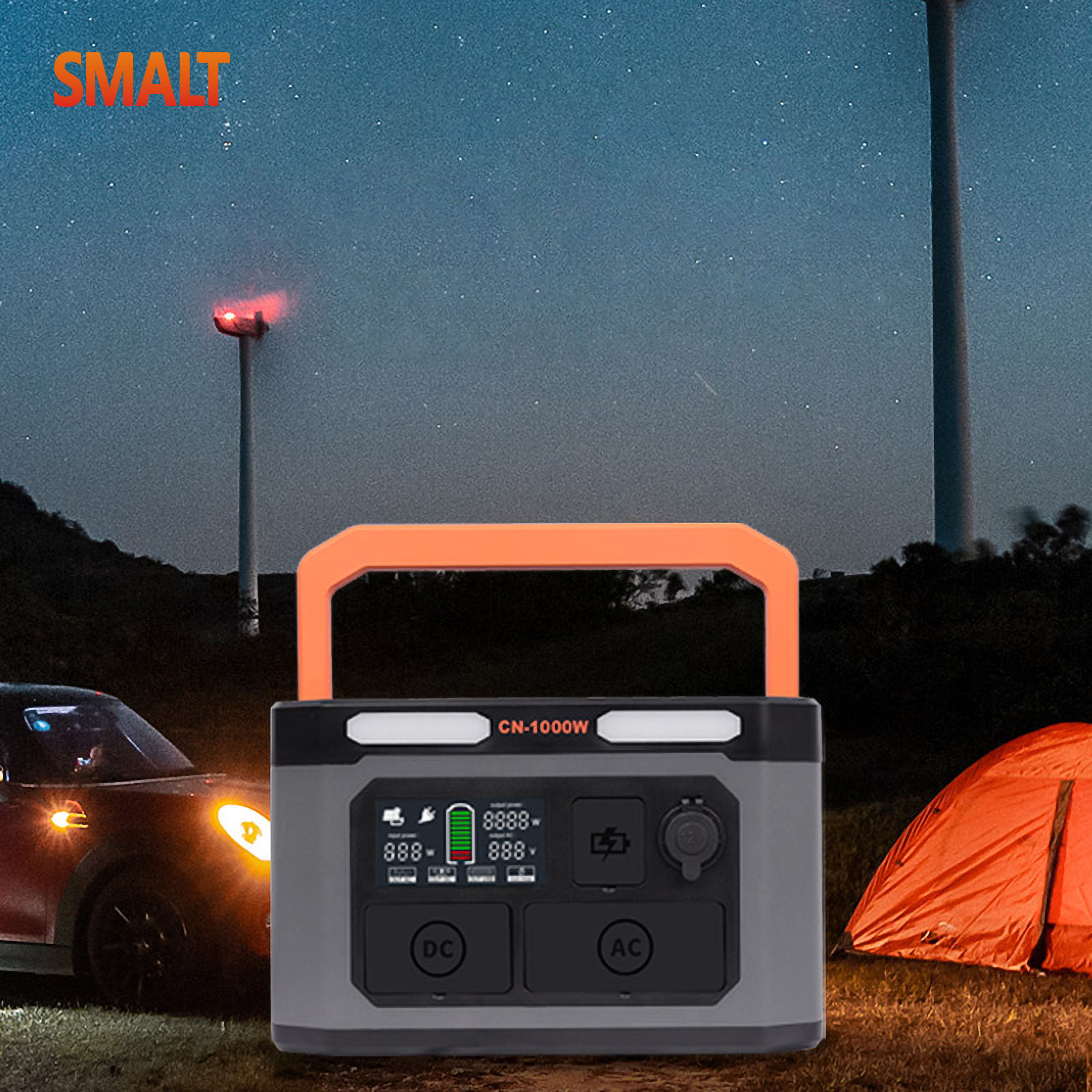 1000w 999wh Portable Power Station Power Generator For Indoor Or ...