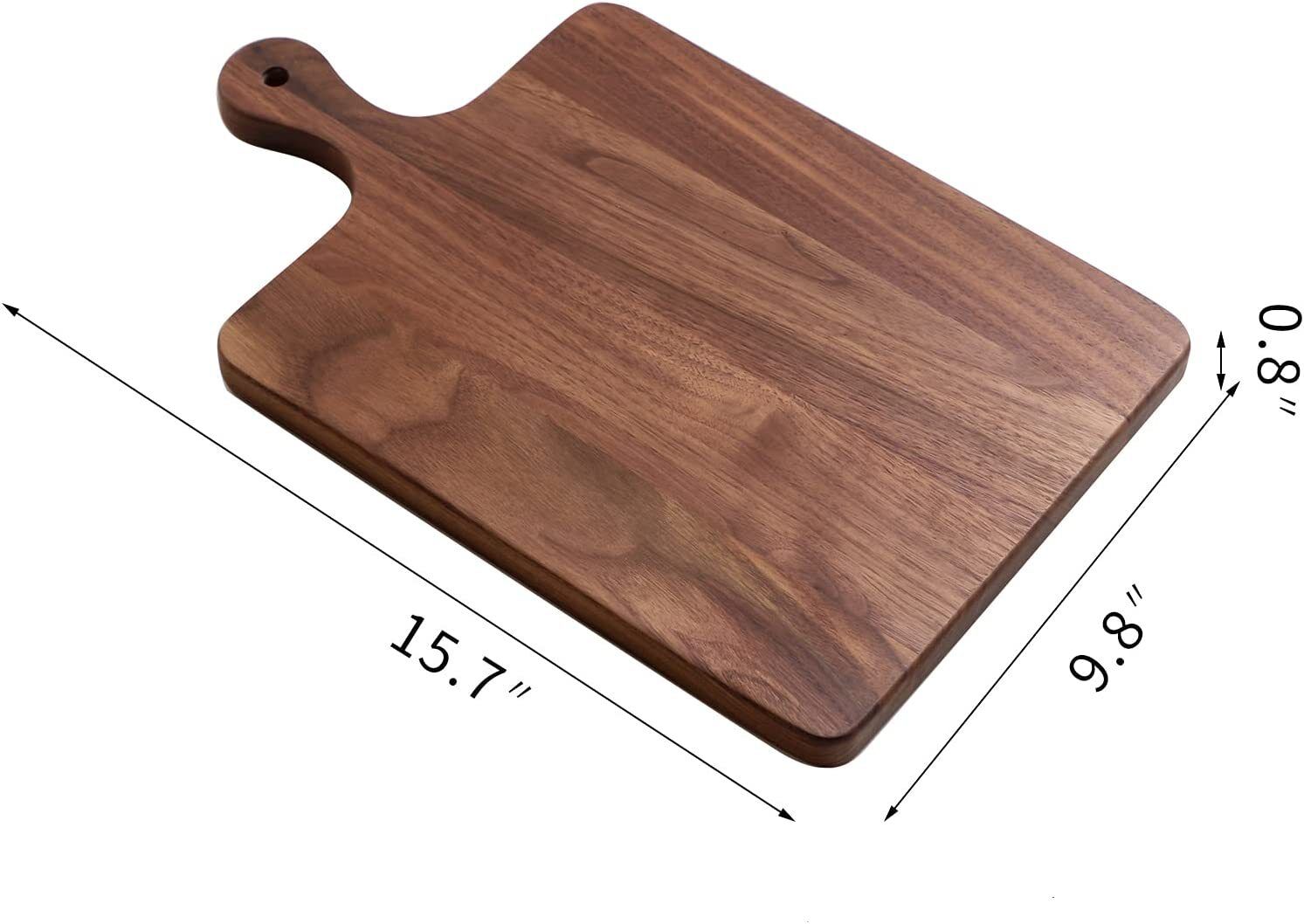 Buy Wholesale China Kitchen Luxury Walnut Wood Cutting Board Hangable ...