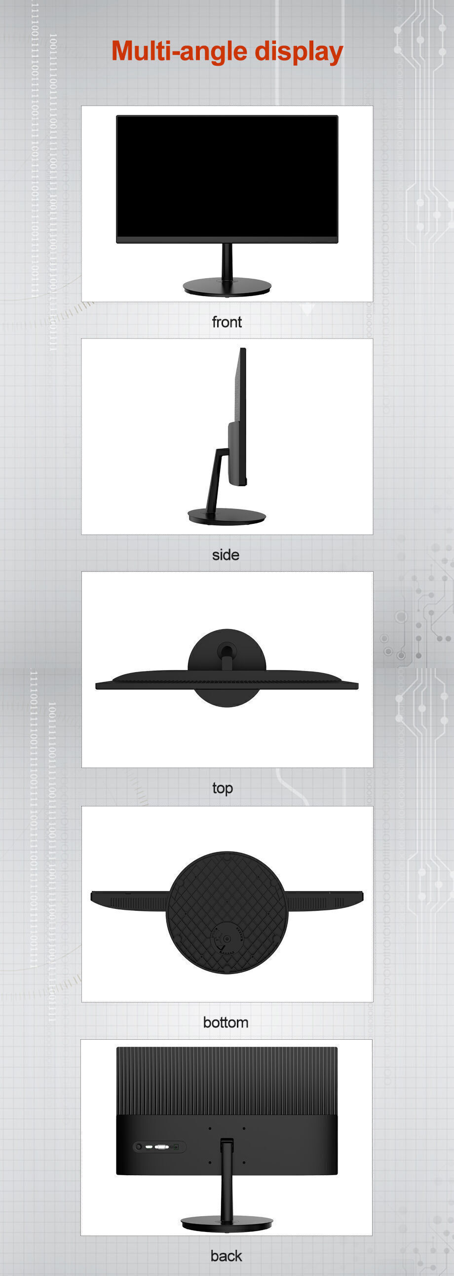 Buy Wholesale China New 21.5 Inch Monitor Fhd 1920x1080 With 75hz ...