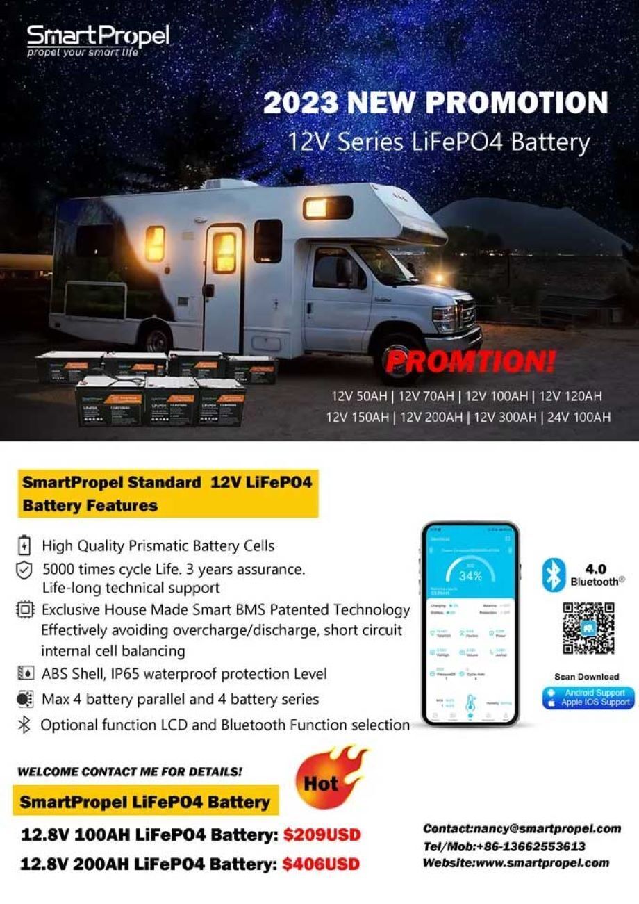 Buy Wholesale China Lithium 12v 100ah Battery With Bt Communication 12v 100ah 200ah 300ah ...