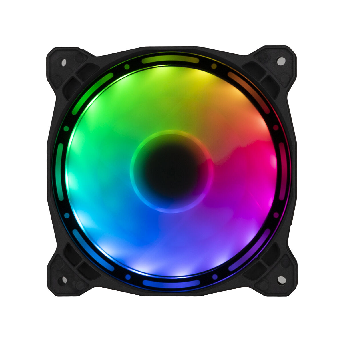 With Controller Led Case 6pin Multicolor 12025 3 New Trend Cooler Fan ...