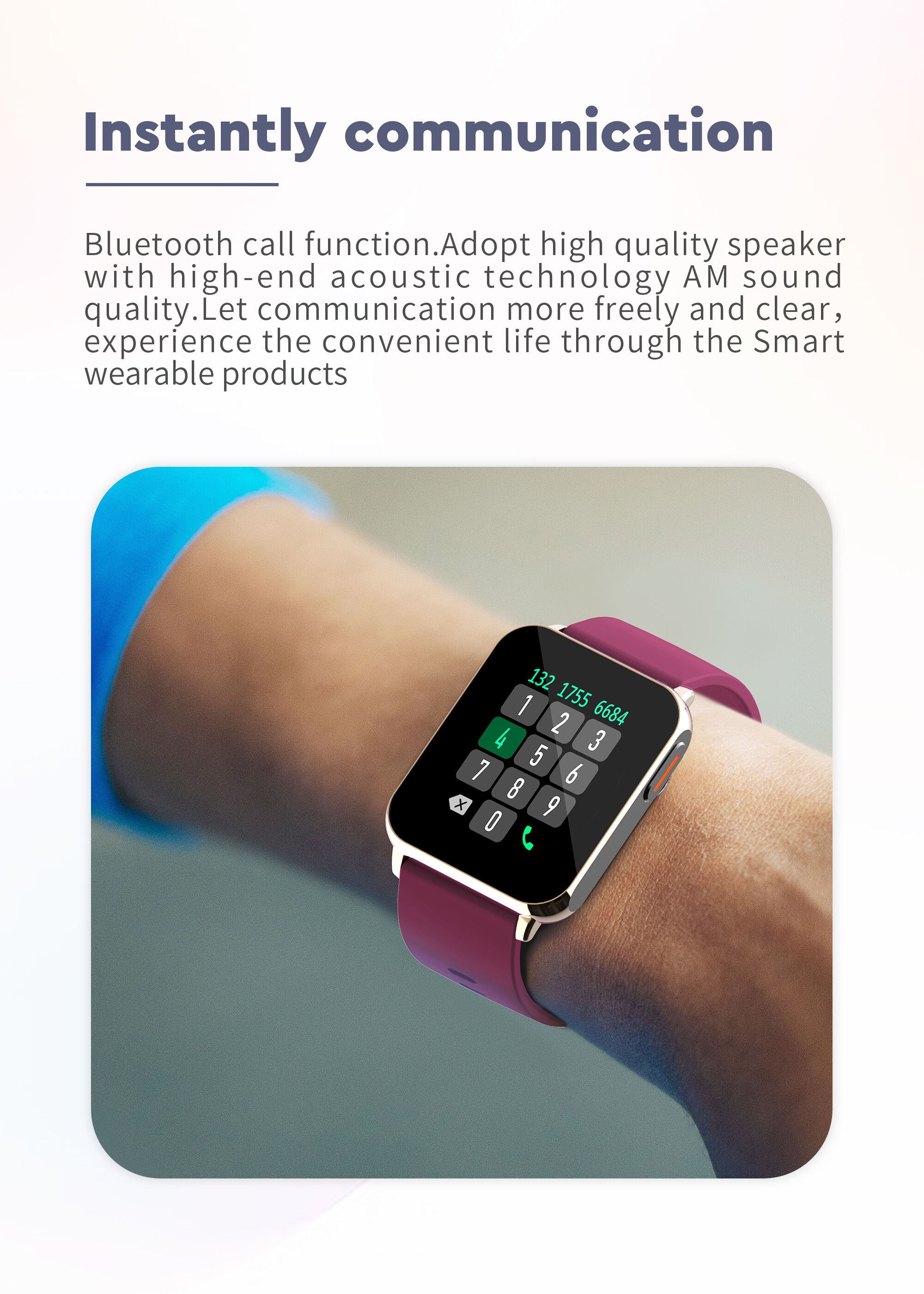 Buy Wholesale China Zl28-smart Watch Smart Bracelet Ce Rohs Smart Watch ...