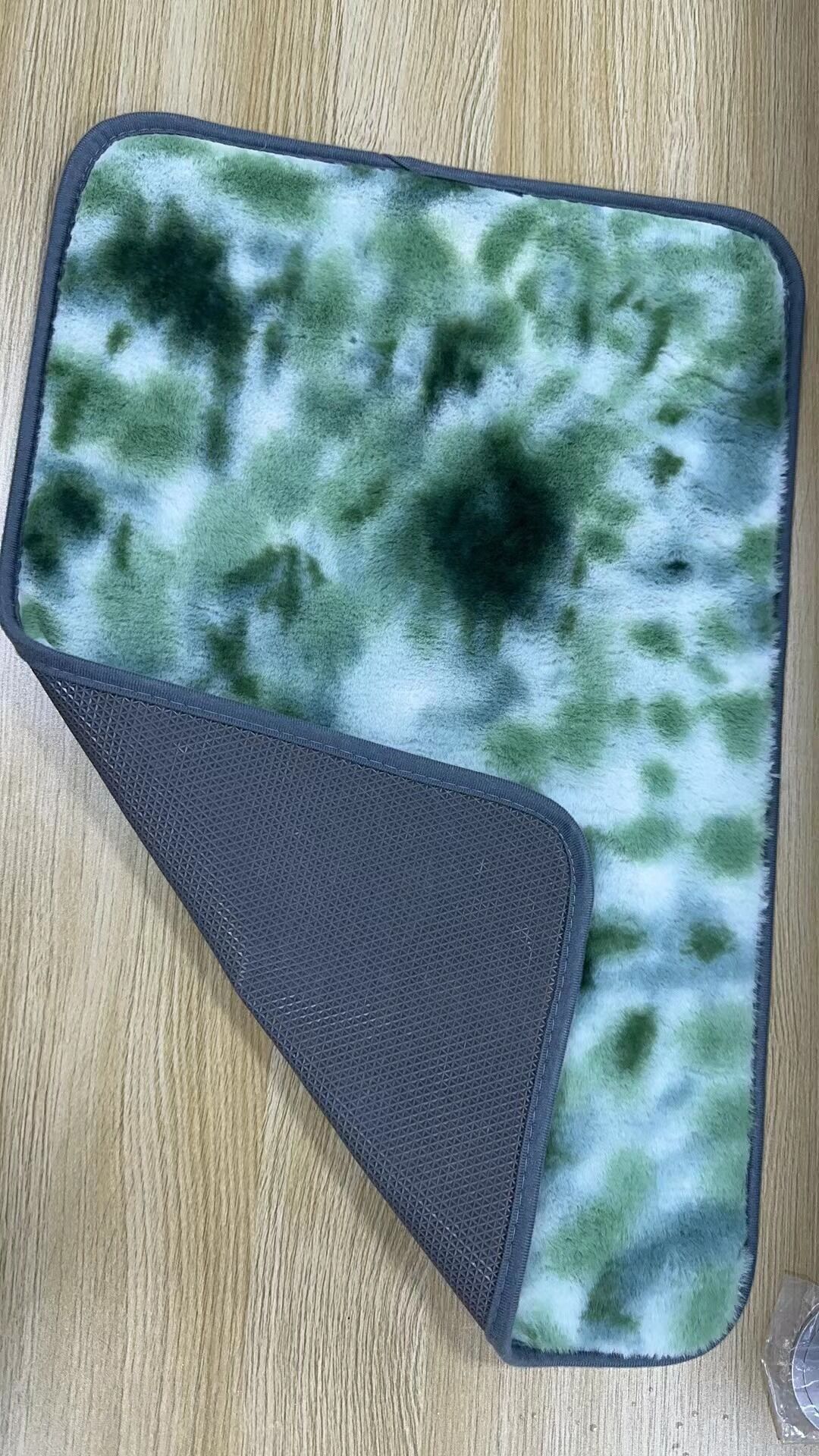 Buy Wholesale China Manufacturer Polyester Fake Fur Bath Mat With Tpr ...