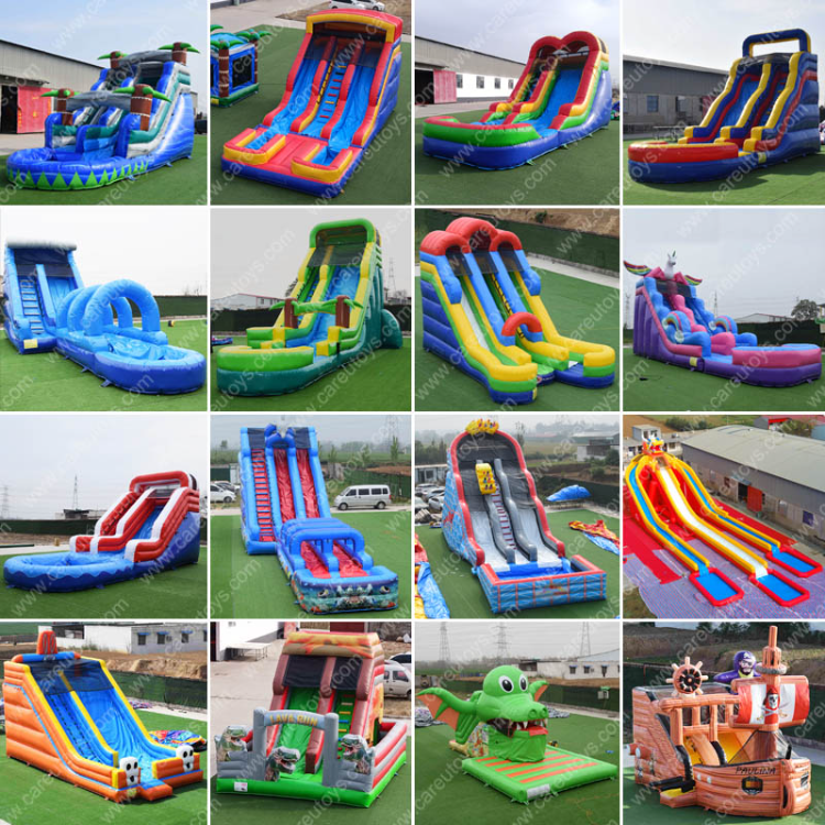 Big Bounce Castle With Water Slide Baby Bouncers Jumperoo Bouncey ...