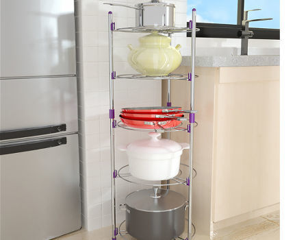 Buy Wholesale China Kitchen Pot Rack Three Or Five Multi-layer Kitchen ...