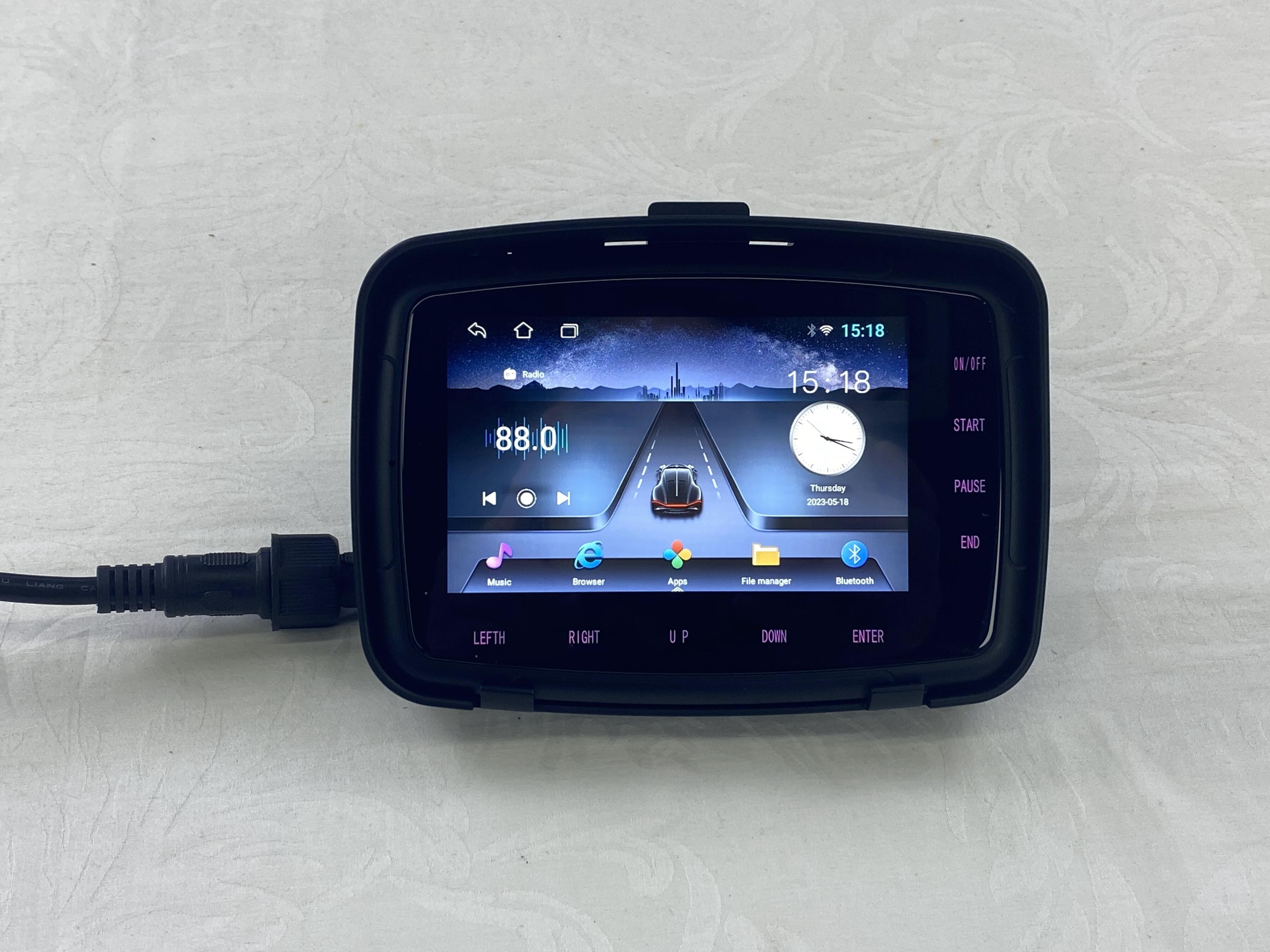 Buy Wholesale China Amazon Burst Android Waterproof Motorcycle Carplay ...