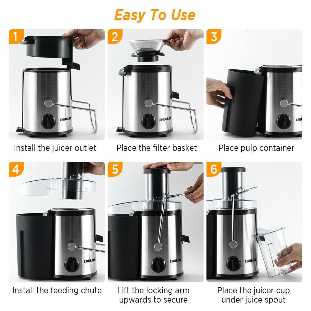 Buy Wholesale China Electric Juicer Extractor Fruit And Vegetable Juice ...
