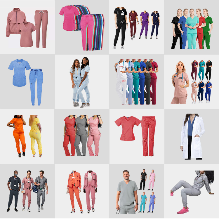Buy Wholesale China Factory Scrubs Joggers Scrubs Suit Women Men Unisex ...