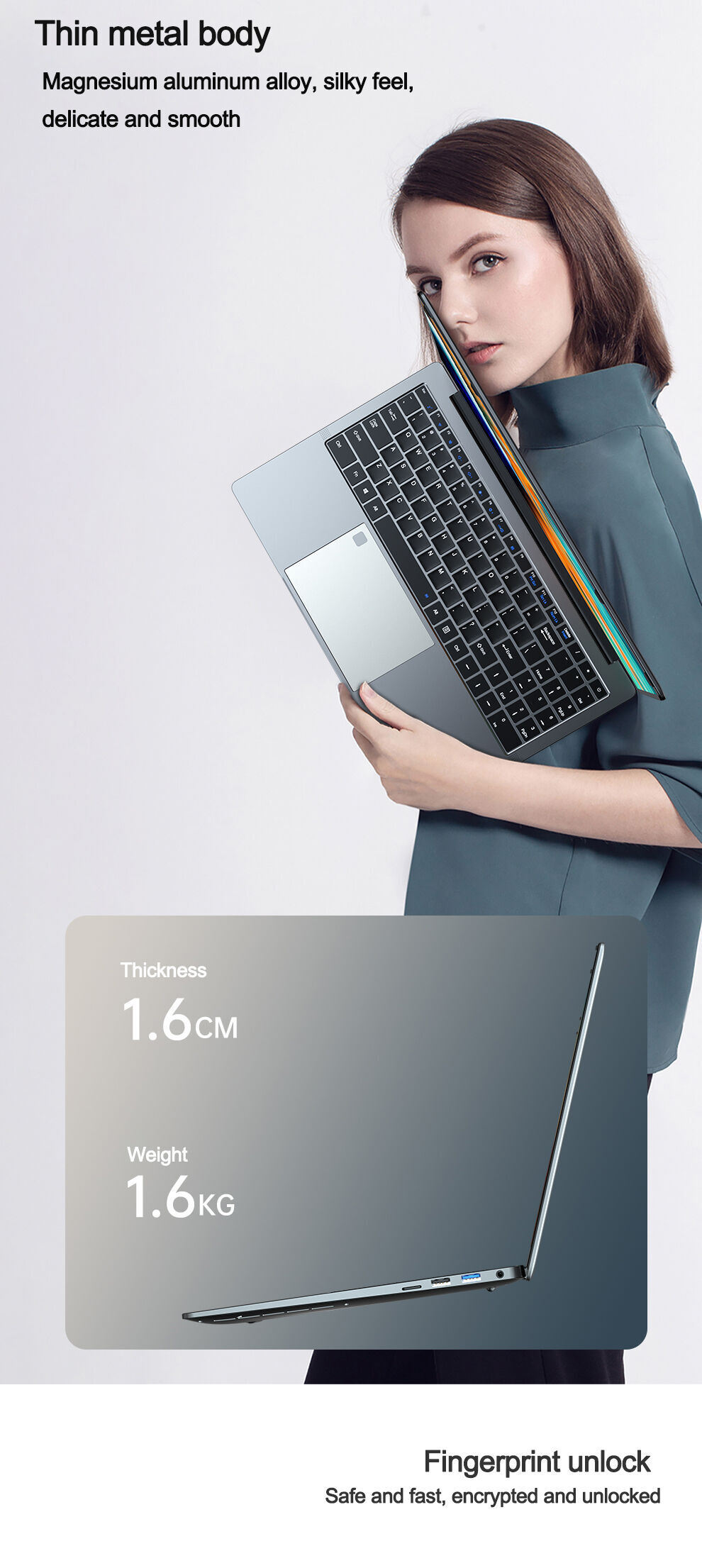 Buy Wholesale China New 15.6 Inch Intel Core I5 M5 Laptop Win10 128gb ...