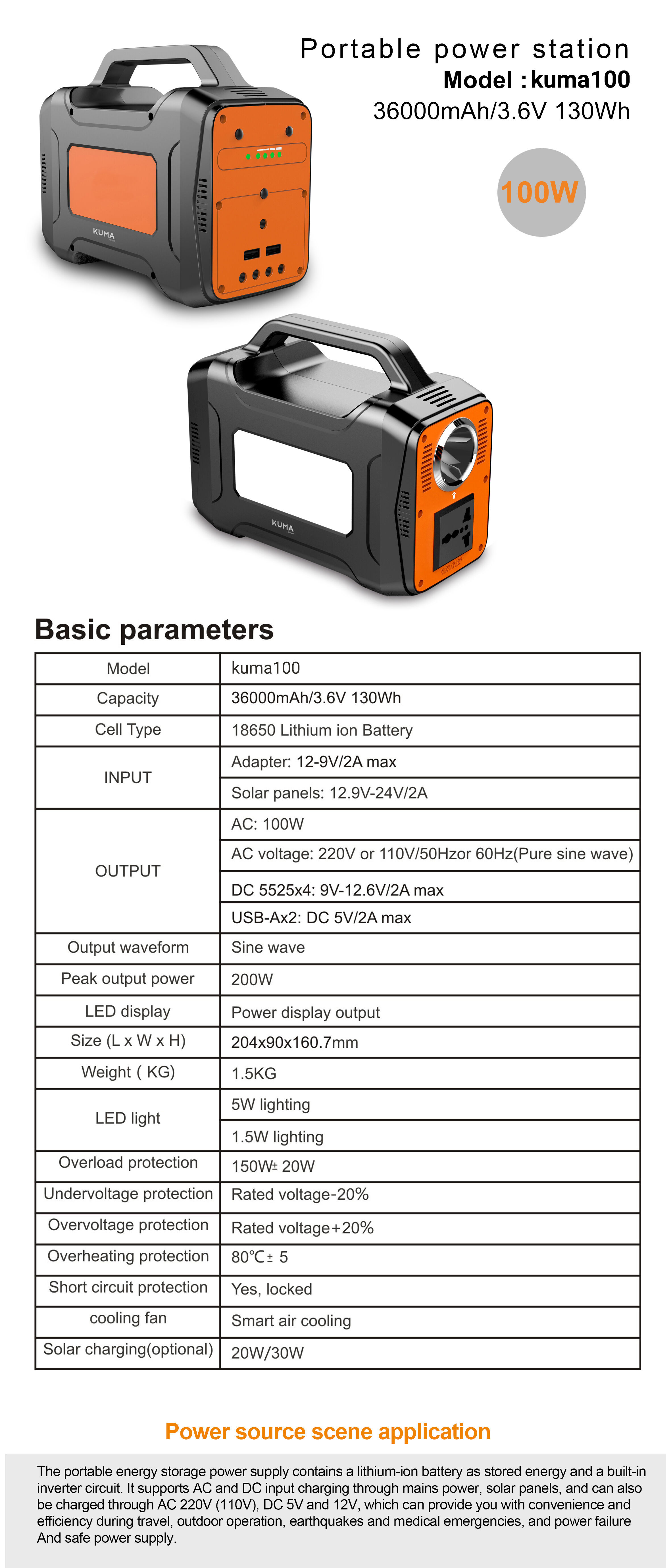 Buy Wholesale China 100w Mini Solar Power Station Power Bank Portable ...