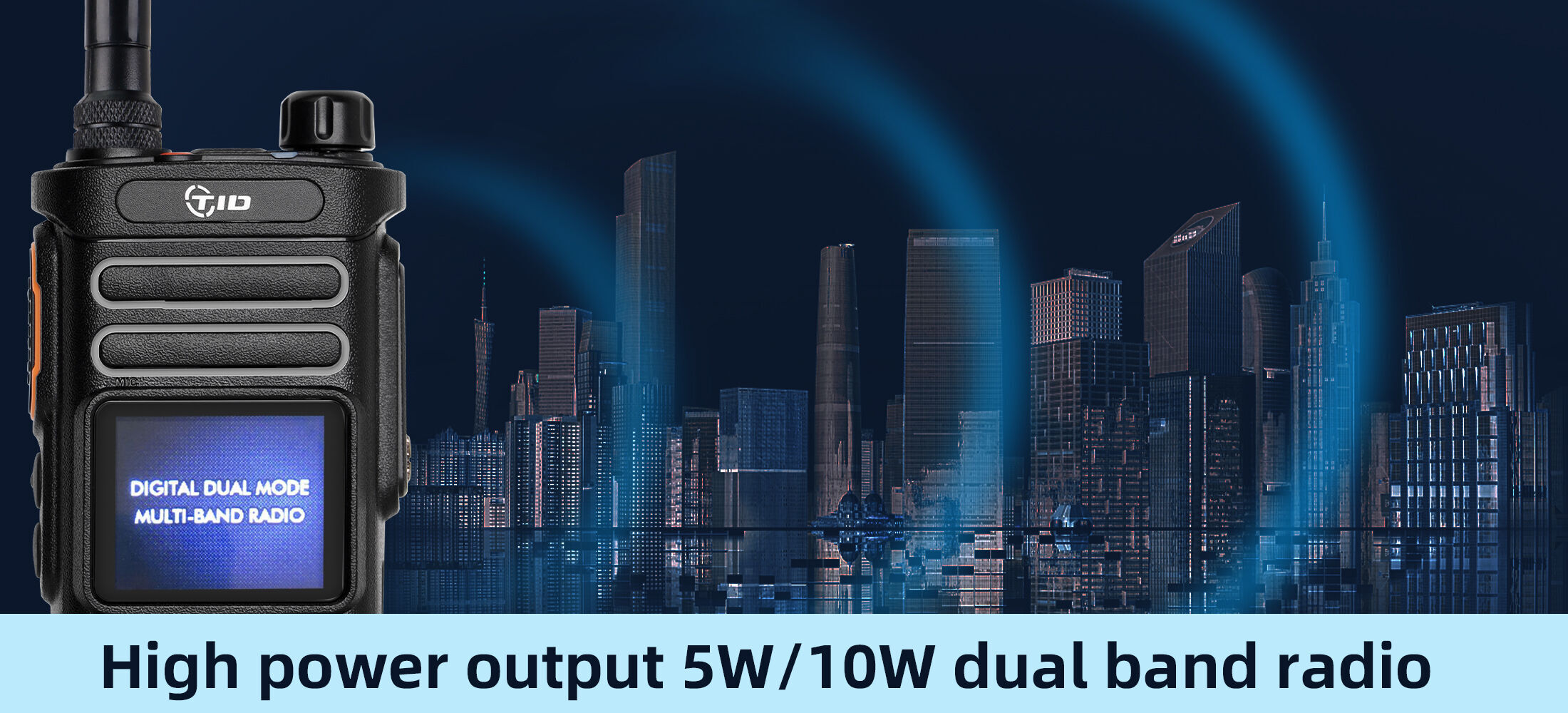 Buy Wholesale China Tid Td-dp738 Handheld Wireless Communication Two Way Radio Both Analog And ...