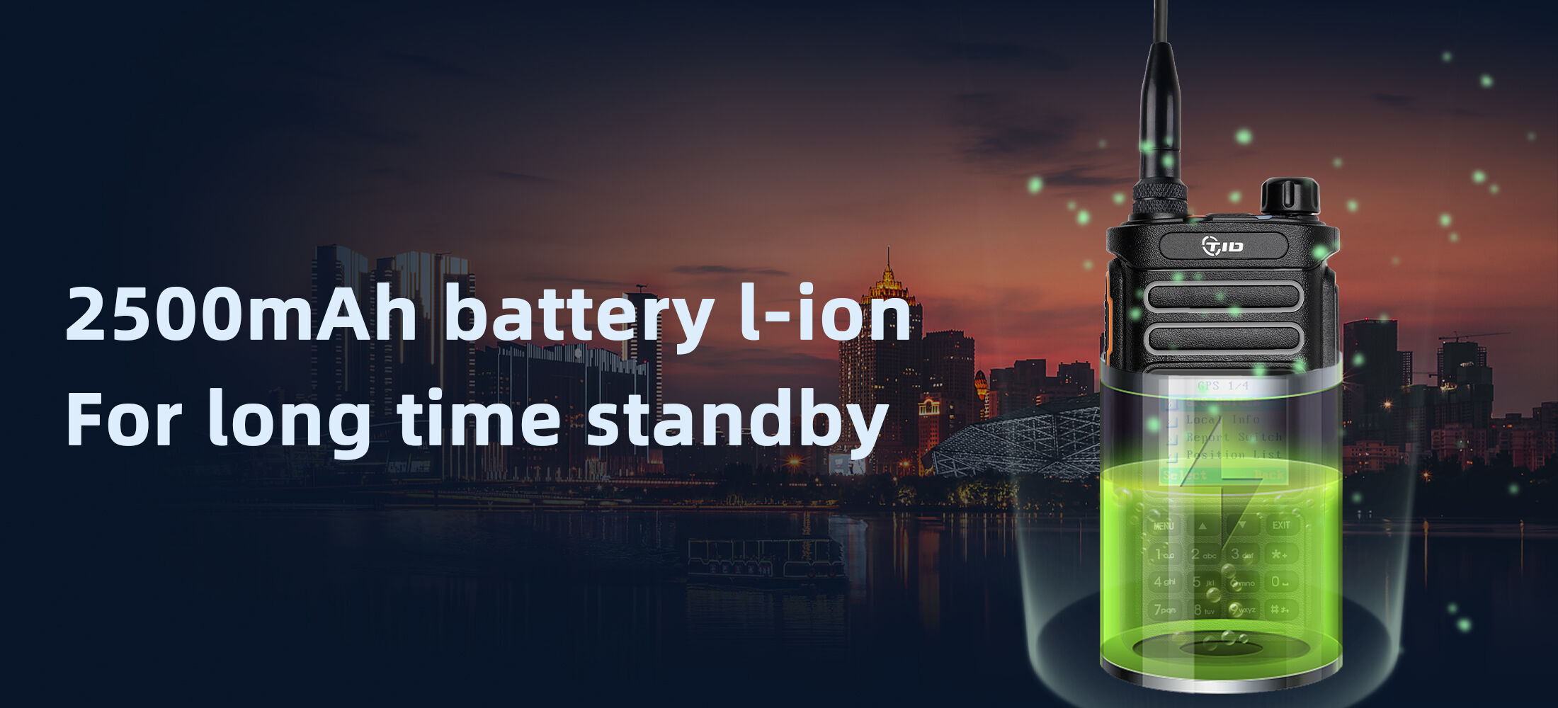 Buy Wholesale China Tid Td-dp738 Handheld Wireless Communication Two Way Radio Both Analog And ...