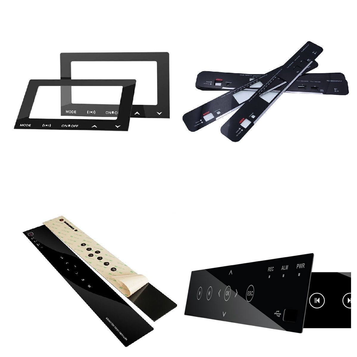 Oem Label Digital Printing Graphic Overlay For Manufacturing Equipment ...