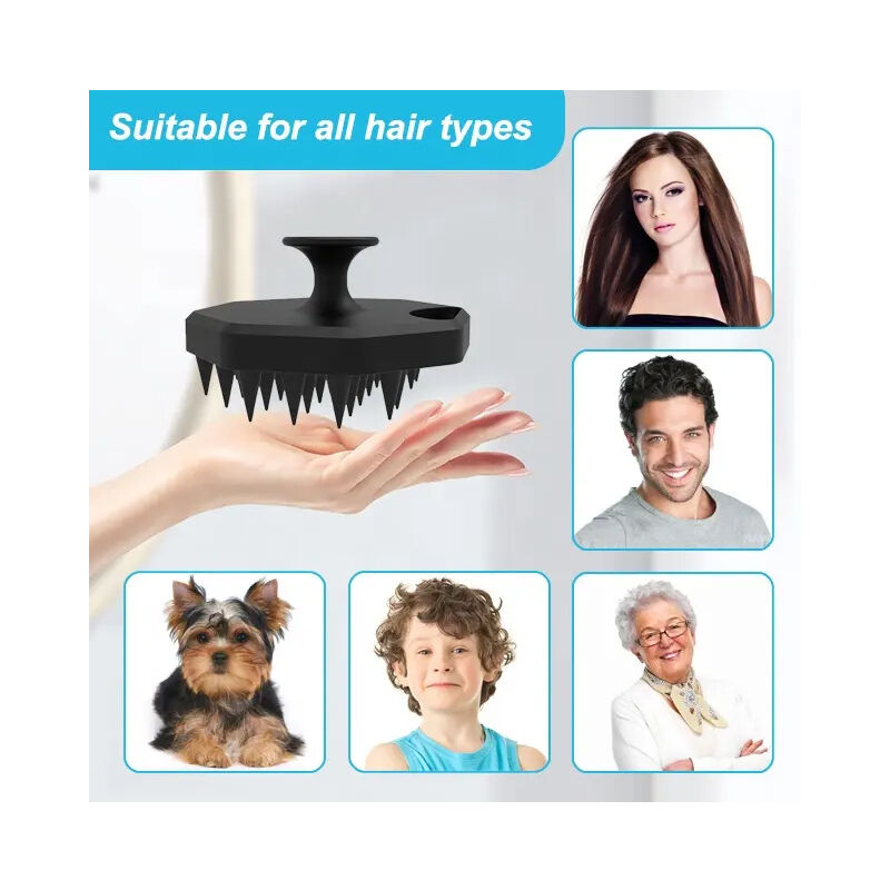 Buy Wholesale China Silicone Handheld Body Shower Hair Brush Head ...