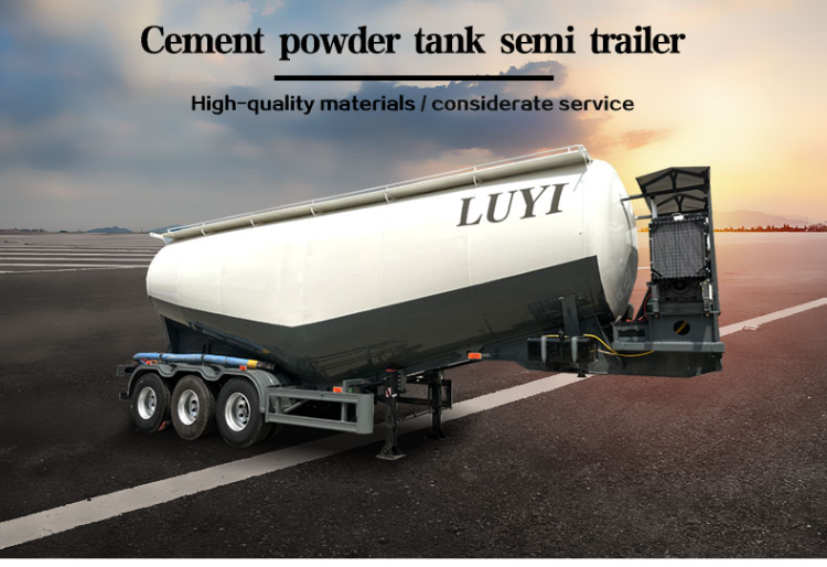 Factory Supply 3 Axle 38cbm 35cbm Dry Bulker Pneumatic Trailer Bulk ...