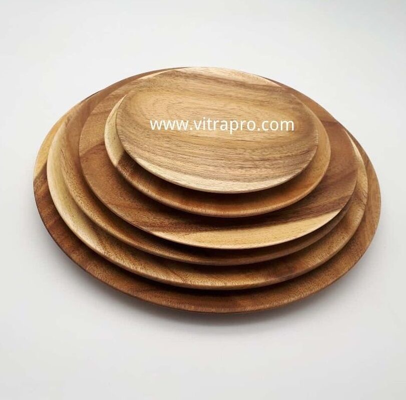Buy Wholesale Vietnam Custom New Design Plate Moon & Sun Shape Acacia ...