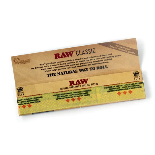 Buy Wholesale China Wholesale Raw Rolling Paper Classic King Size Slim ...