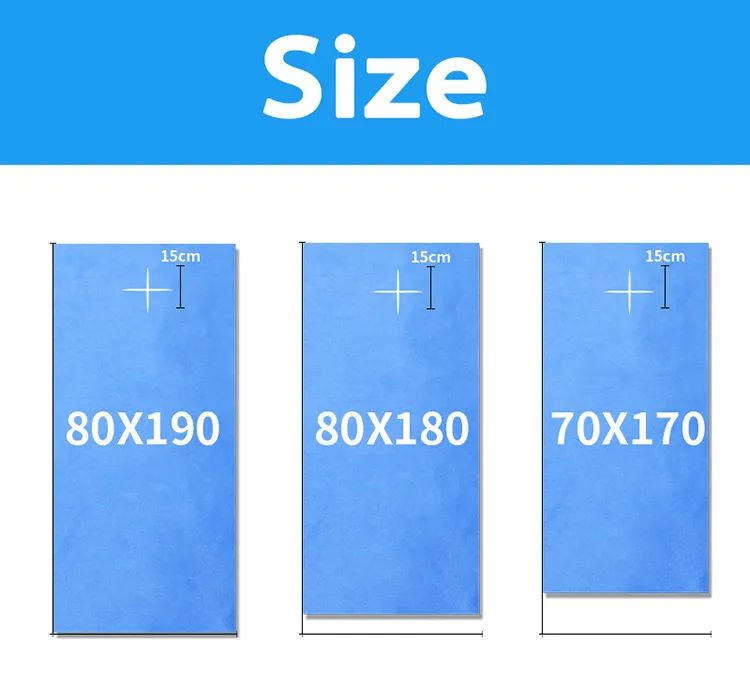 Disposable Massage Hospital Bed Fitted Sheets Spa In Roll Breathable ...