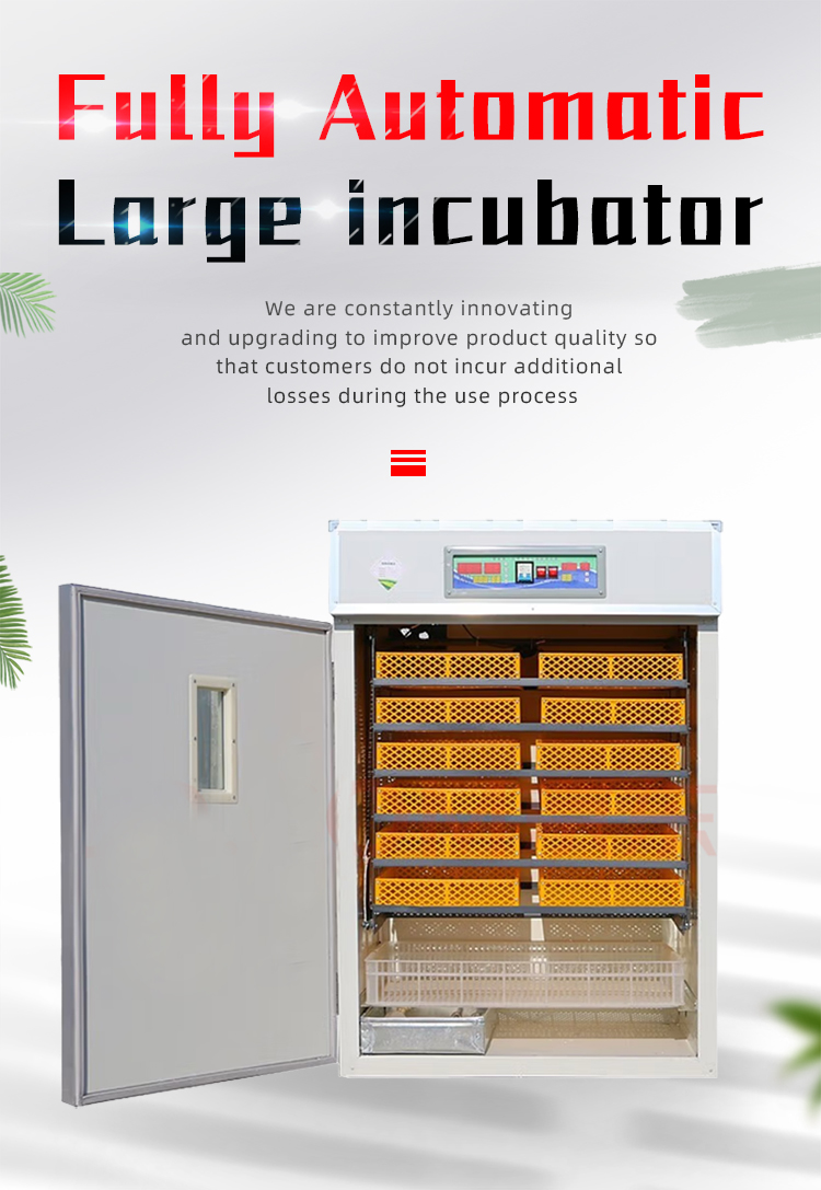 Great Farm High Quality Chicken Egg Incubator And Hatcher Egg Hatching Machine 30 Customized ...