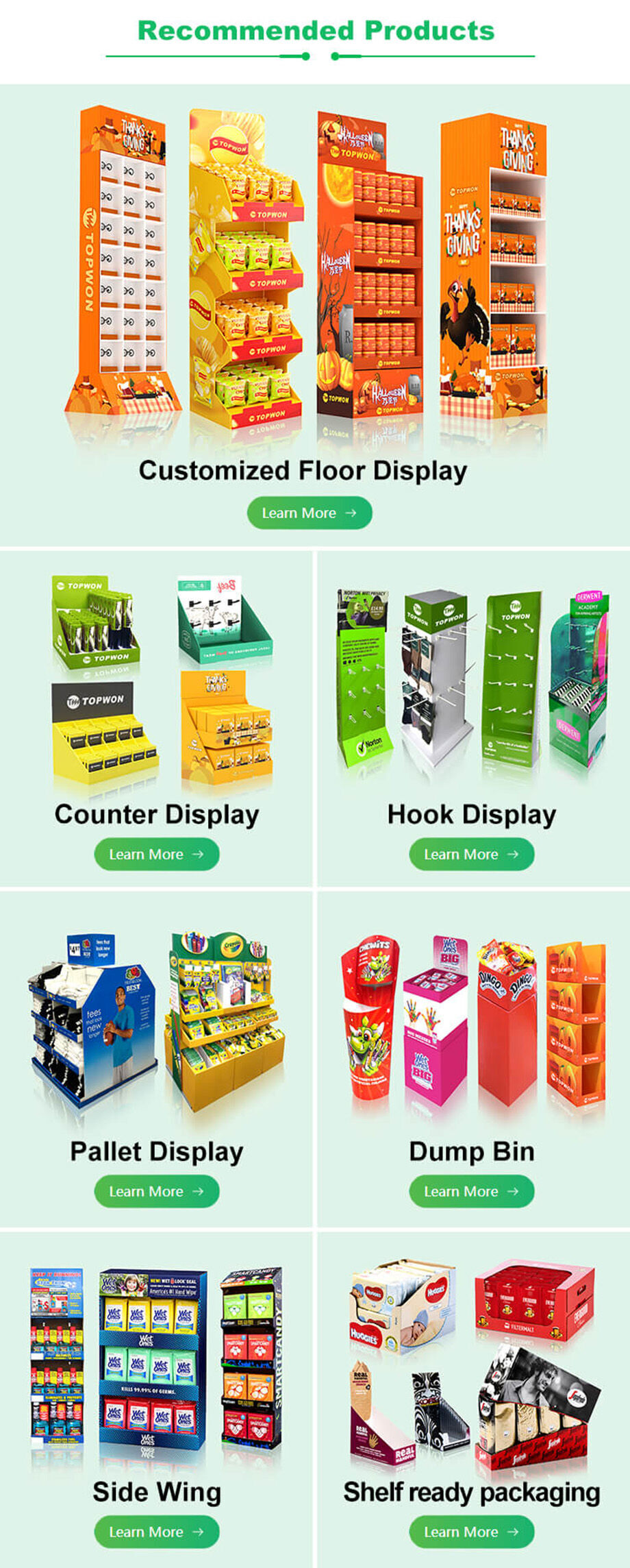 Retail Store Advertising Pop Corrugated Cardboard Display Unit Box ...