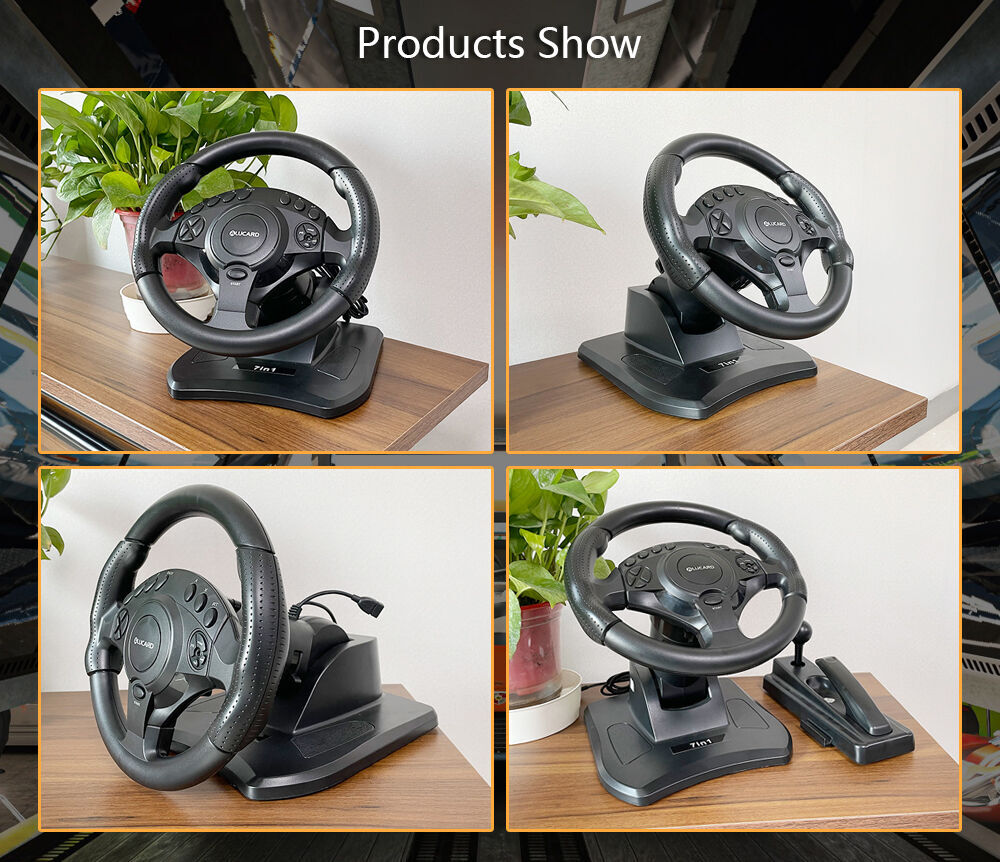 High Vibration Feedback 270 Degree Rotation Computer Racing Game ...