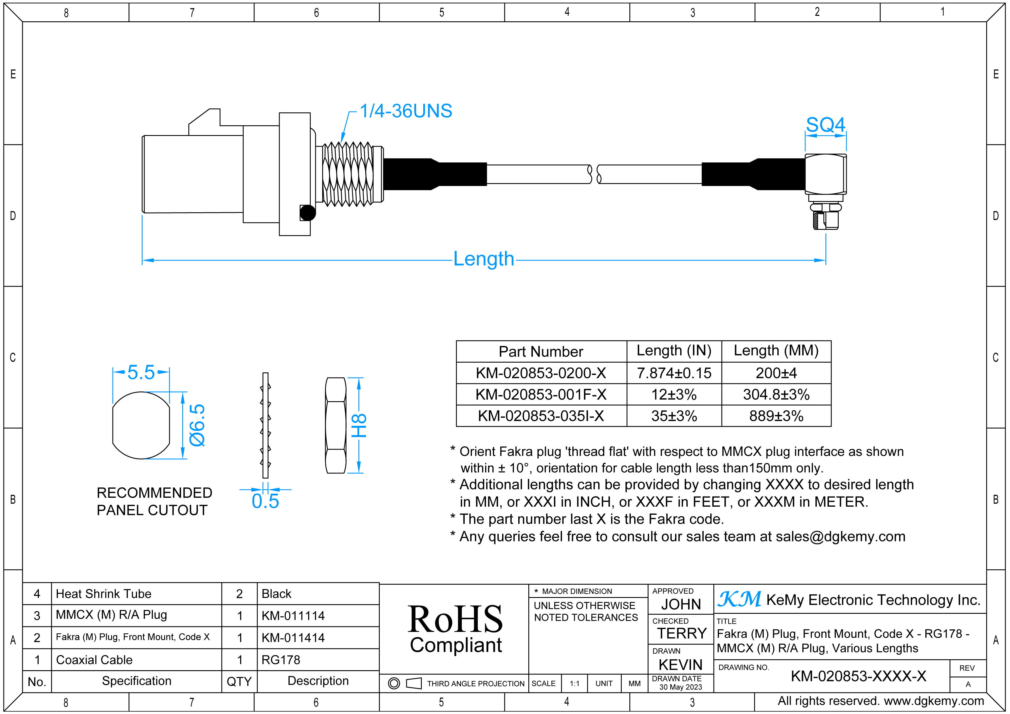 Buy Wholesale China Fakra Smb Male Code Z To Mmcx Male Ra Plug Rg-178 ...