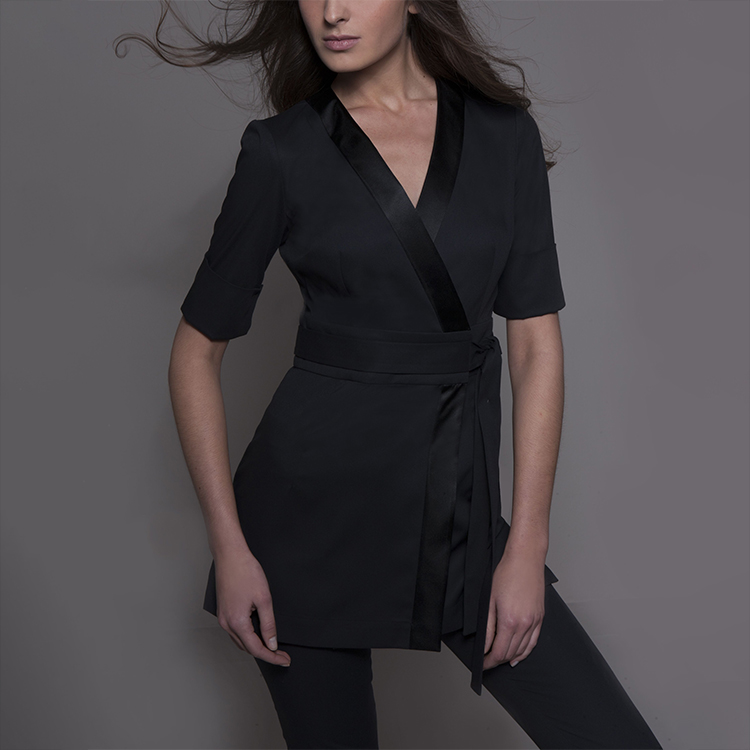 Professional Customized Tunic Spa Clothing Beauty Salon Uniform Women ...