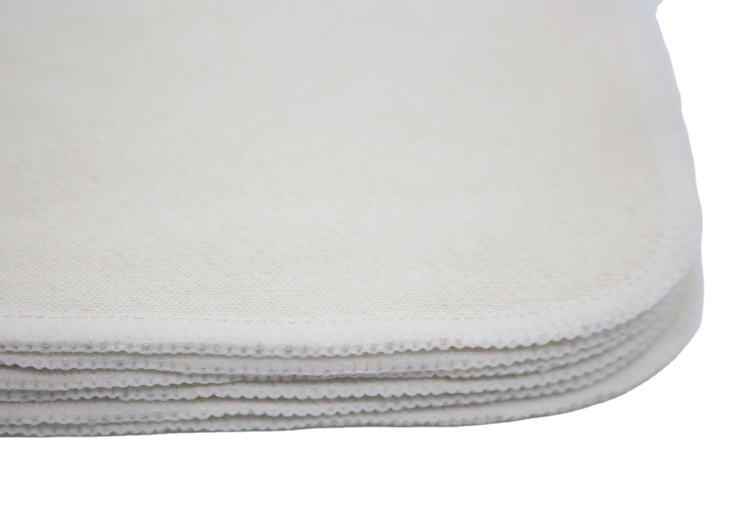 22x18cm 2ply Organic Hemp Reusable Wipes Eco Friendly Baby Facial ...