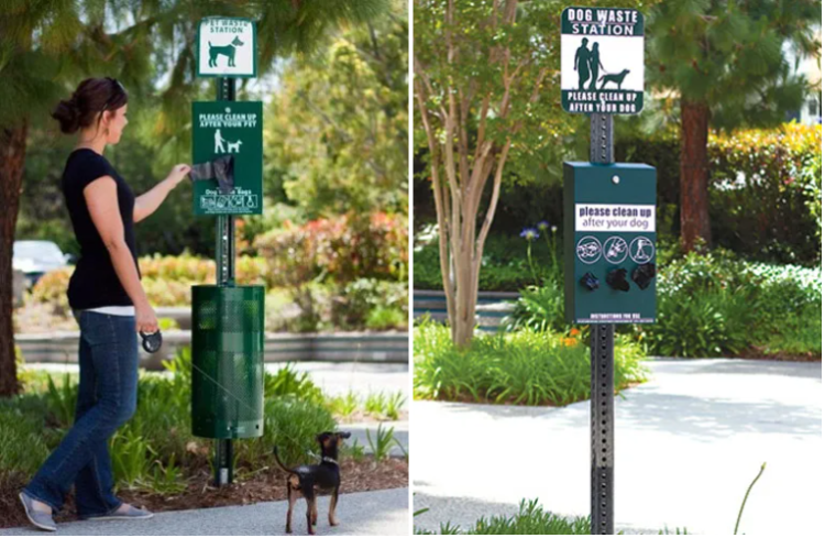 Buy Wholesale China Usa Style Outdoor Pet Waste Station With Pet Waste ...