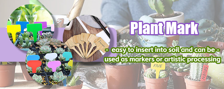 Plastic Plant Tags Waterproof Nursery Garden Plant Labels Stakes Pot ...